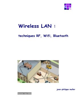 Wireless Lan Techniques Rf, Wifi, Bluetooth