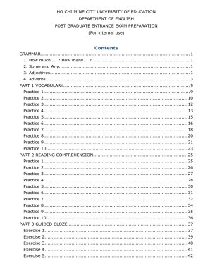 Post graduate entrance exam preparation