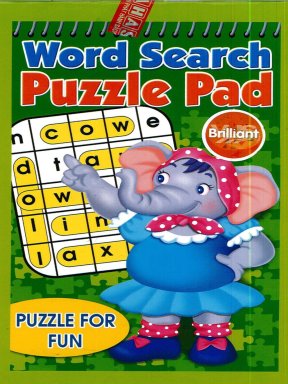Word search puzzle pad
