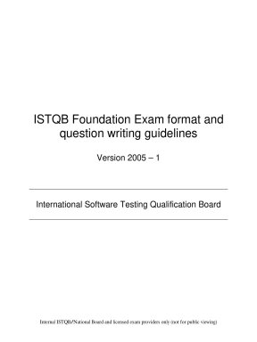 ISTQB-Exam-Guidelines