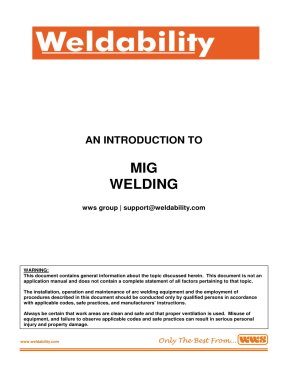 kỹ thuật mig Intro MIG welding
