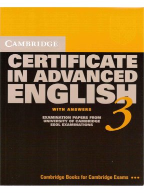 certificate in advanced english 3 with answer