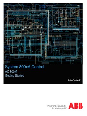 3BSE041880-510_A_en_System_800xA_Control_5.1_AC_800M_Getting_Started