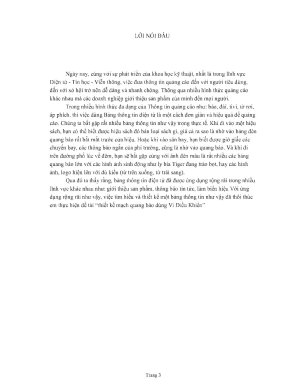 Đồ án thiết kế mạch led matrix 8x32 bằng atmega32