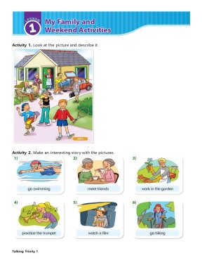 Talking trinity 1 worksheets