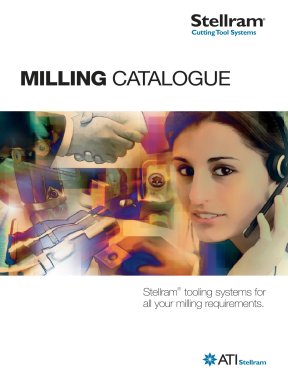 Milling catalogue stellram USA