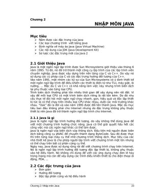 GIÁO TRÌNH CORE JAVA 2