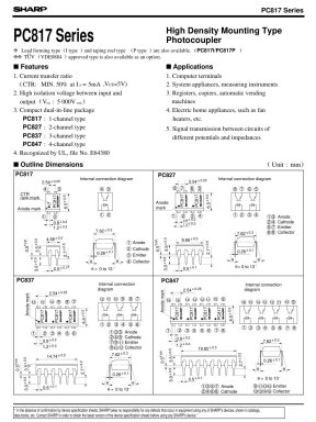 Datasheet pc817