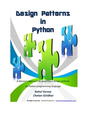 Design patterns in python