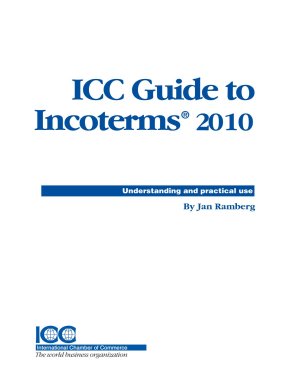 INCOTERMS 2010 Guide
