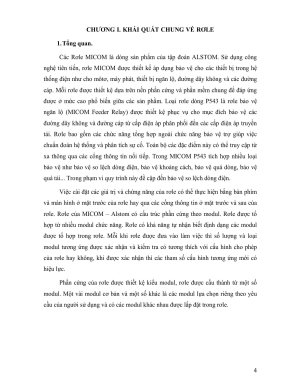 Quy trình VHBD rơle MICOM p543