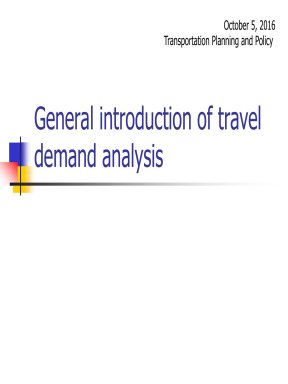 01 general introduction of travel demand analysis dr binh