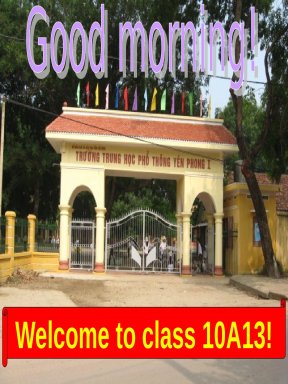 Unit 3. People''''s background