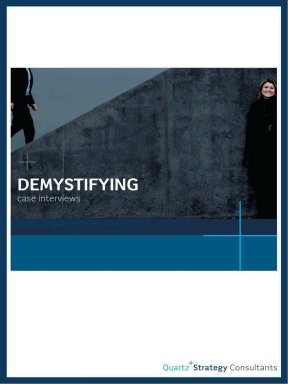 Demystifying case interviews