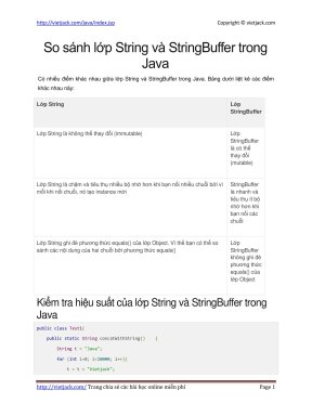 so sanh lop string va stringbuffer trong java