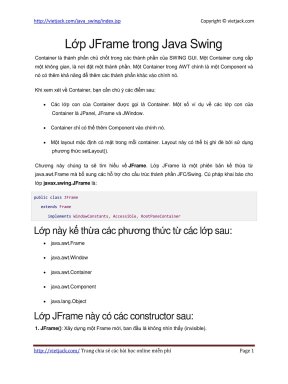 lop jframe trong java swing