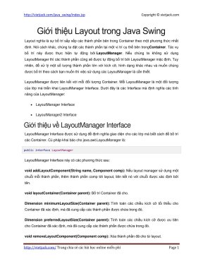 layout trong java swing