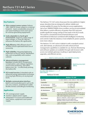 NetSure 731 A41 Series
