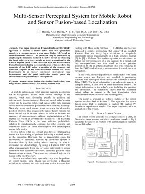 DSpace at VNU: Multi-sensor perceptual system for mobile robot and sensor fusion-based localization