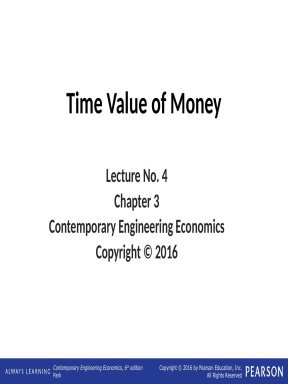 Lecture no04 time value of money