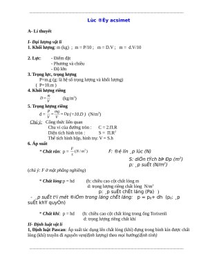 bai tap LUC DAY ACIMET