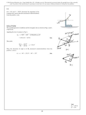 Dynamics 14th edition by r c hibbeler chapter 02