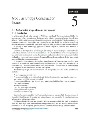 Accelerated bridge construction chapter 5 modular bridge construction ...