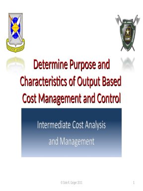 Slides 14 1 determine purpose and characteristics of output
