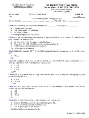 cau hoi trac nghiem ly thuyet tai chinh 6