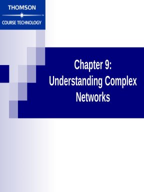 Guide to network essentials 4th chapter 09
