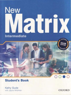 New matrix intermediate student book