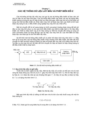 Do an-Thiet ke He thong dieu khien so su dung Vi dieu khien AT89S51-ADC0809 giao - Tài liệu text