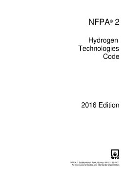 NFPA 2-2016_Hydrogen Technologies Code
