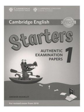 starters 1 answer booklet 2018