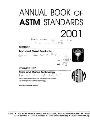 Annual book of astm standards