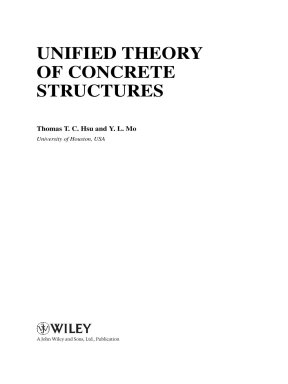 Unified Theory of Concrete Structures