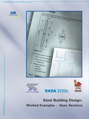 Steel Building Design Worked Examples Open Sections
