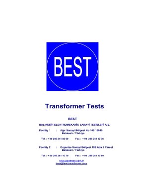 Guide to power transformer type and routine tests
