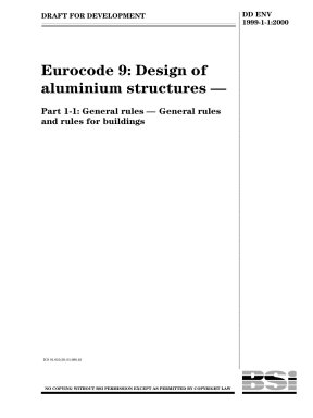 Eurocode 9 Design Of Aluminium Structures