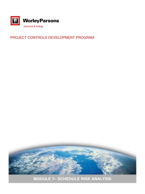 Module 7 - Schedule Risk Analysis - Rev 0
