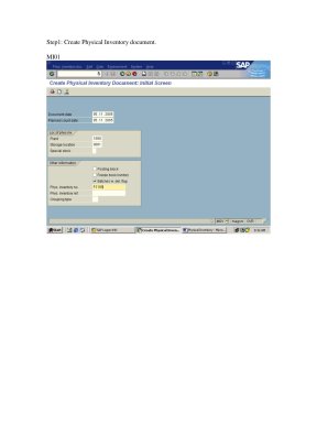 free sap tutorial on physical inventory
