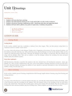 Listening seed 1 teachers guide