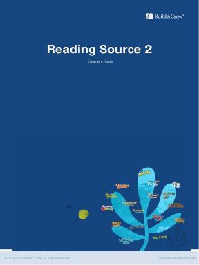 Reading source 2 teachers guide