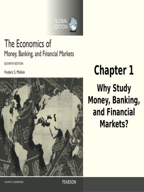 The economics of money, banking, and financial institutions (11th ...