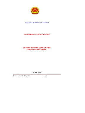 QCVN06 2010 vietnam building code fire safety