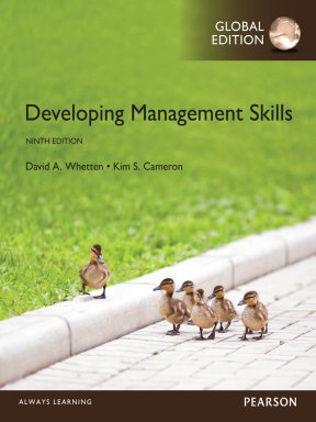 Developing management skills 9th global edition by whetten