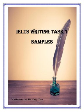 IELTS WRITING TASK 1 SAMPLES