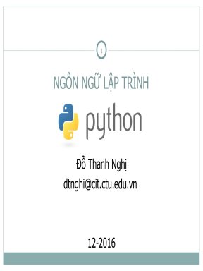 Python - Do Thanh Nghi