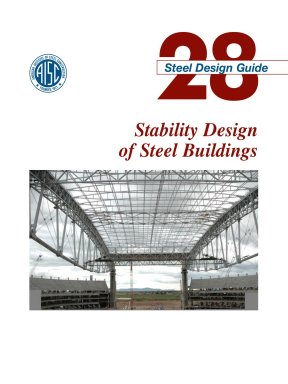 AISC design guide 28 stability design of steel buildings