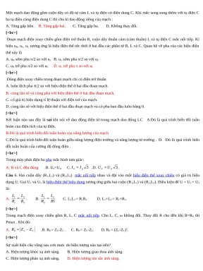 cau trac nghiem vat ly dai cuong